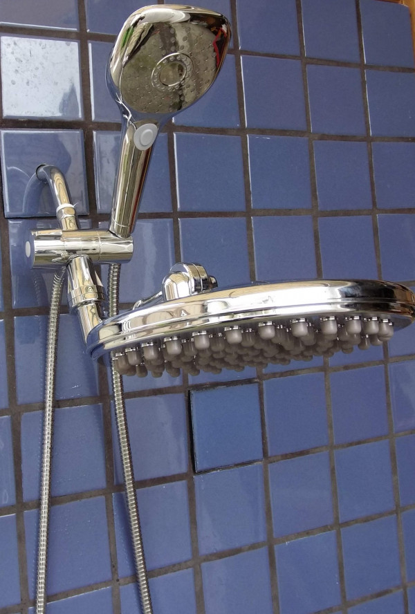 Double Thunderhead and Push Button Handheld , Showers Plus Online Shop ...